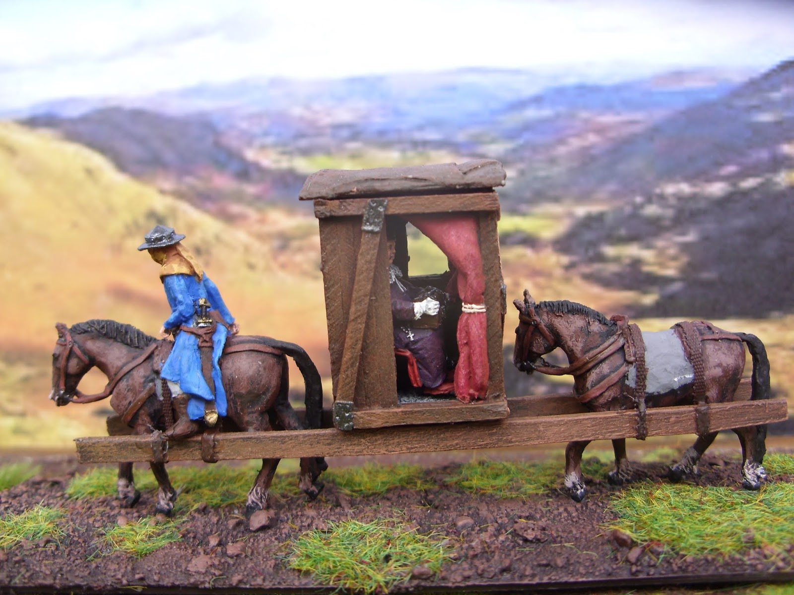 Paul´s Bods: Medieval Litter (Sedan-chair)