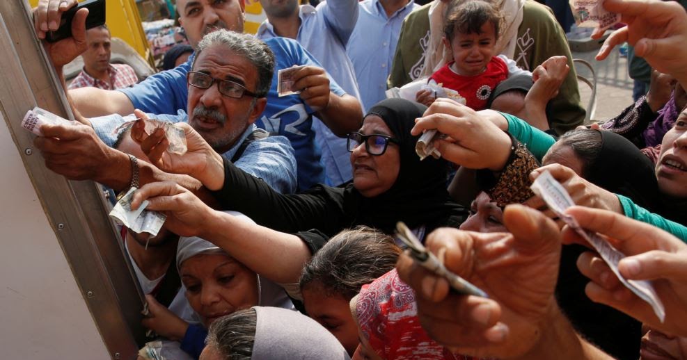 27.8 percent of Egyptian population lives below poverty line - World ...