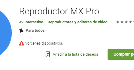 APLICACIONES Y PROGRAMAS FULL : Reproductor MX Pro