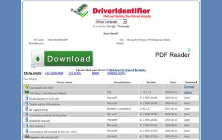 Identifica y descarga los drivers de tu pc, DriverIdentifier | Webnius - Aplicaciones web ...