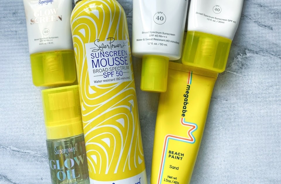 My Favorite Sunscreen: Supergoop - The Blondissima