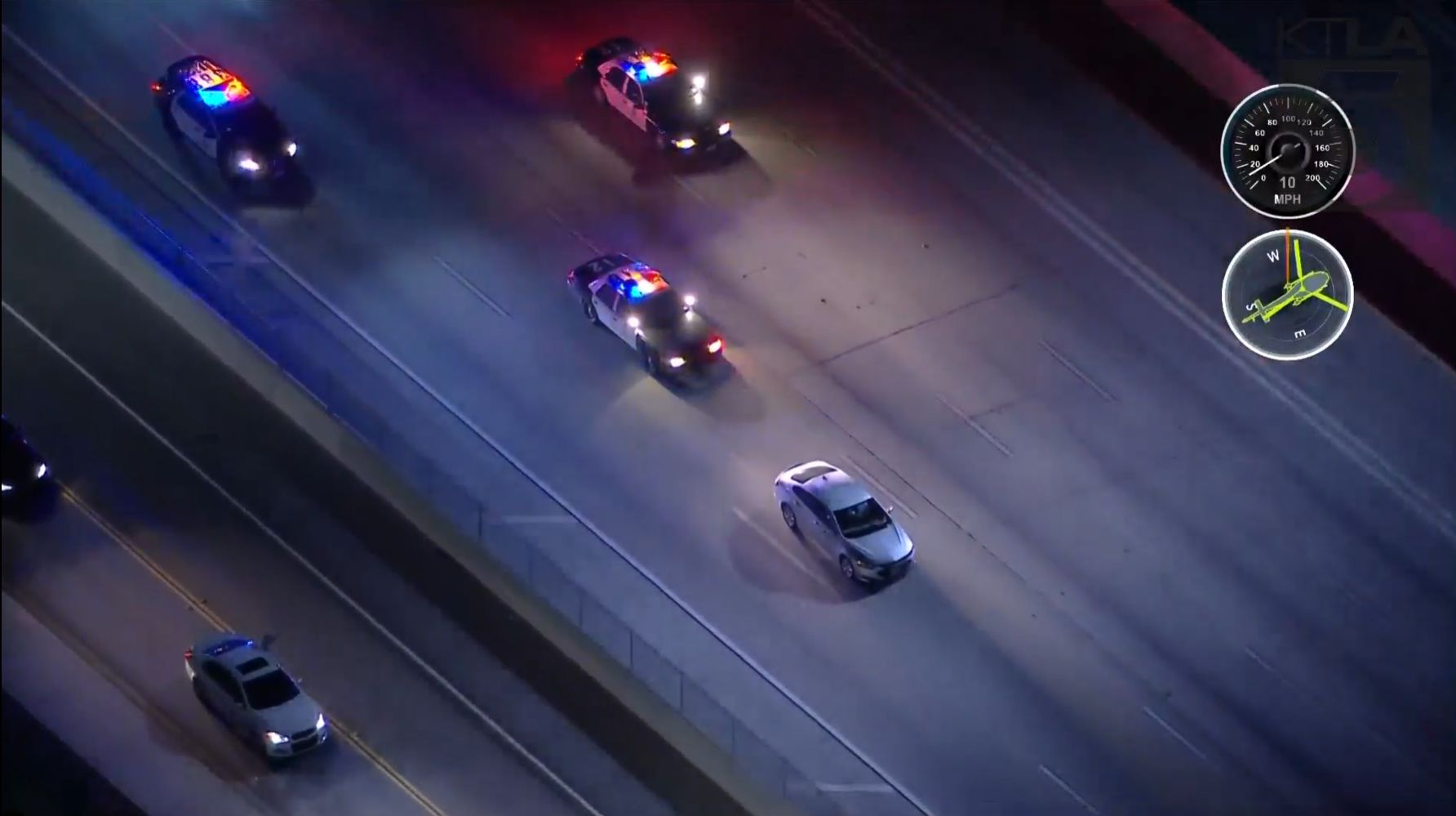 transpress nz: high speed LAPD chase -- at 9 mph