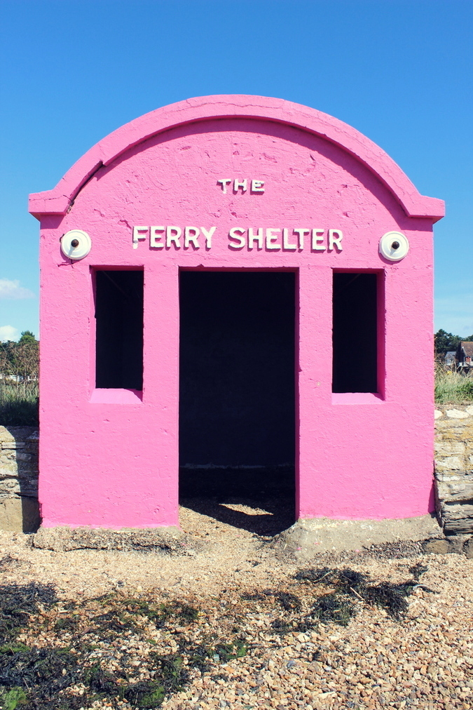 soinspo: UK travel: the Pink Hamble Ferry