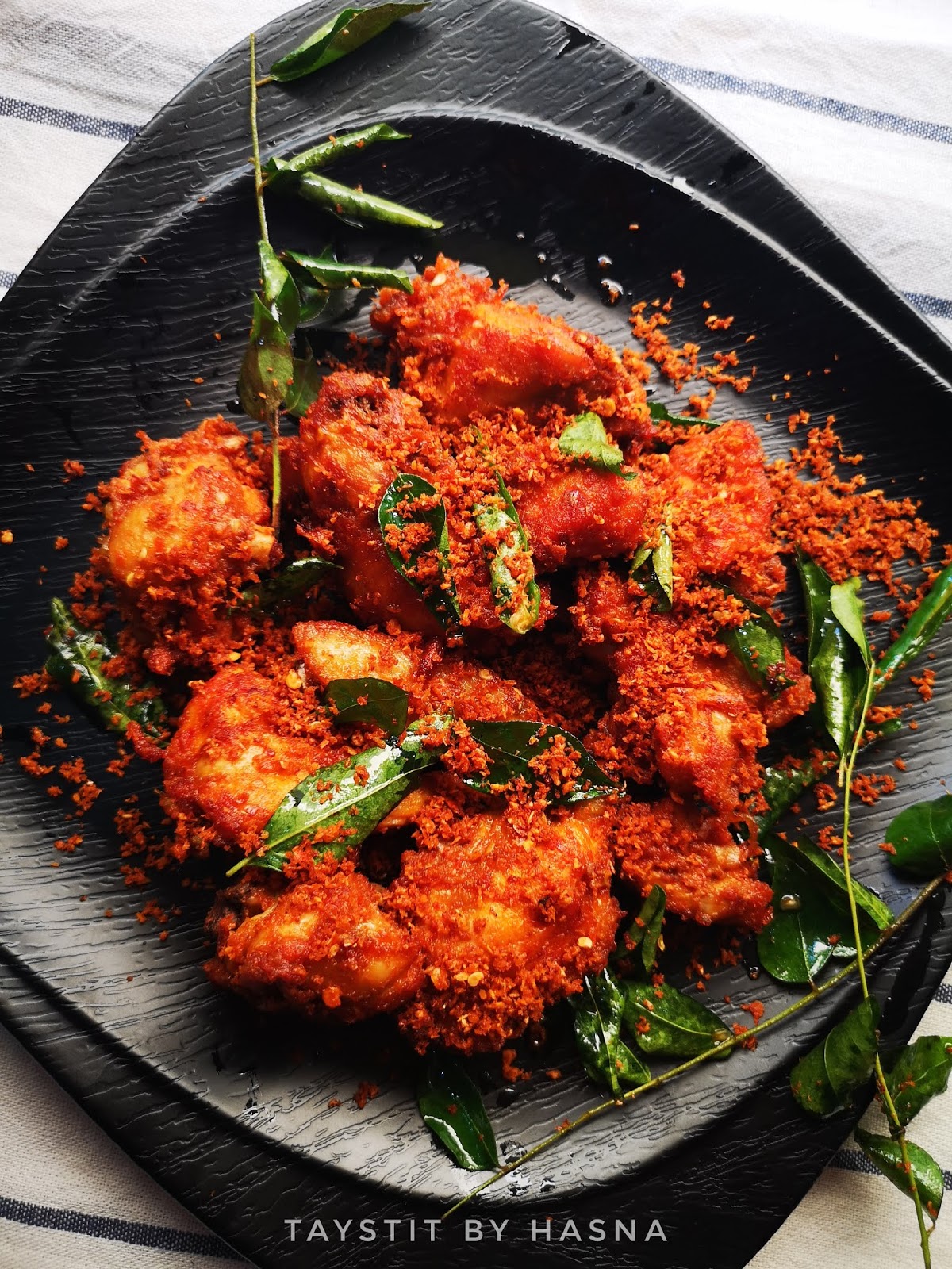 Taystit by Hasna: Payyoli Chicken Fry (Calicut Paragon inspired)