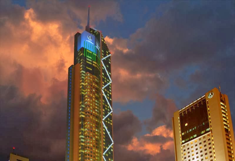 Wolkenkratzer : Kuwait City - Arraya Tower