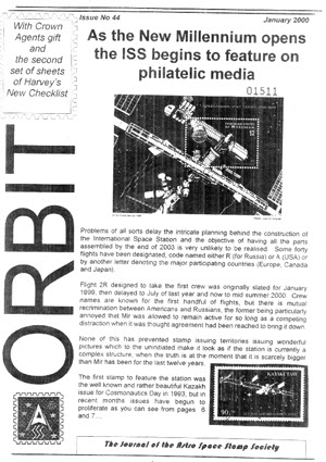 Astro space Stamp Society: Orbit Magazine issues 41-50
