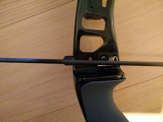 How to install arrow rest on recurve bow