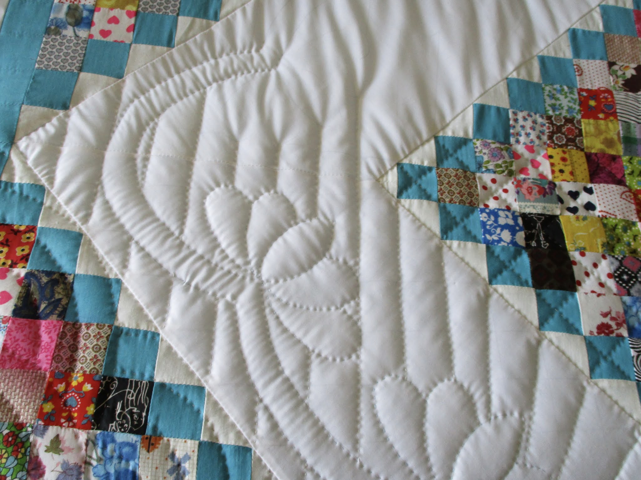 Gretchen's Little Corner: Halfway Finished!