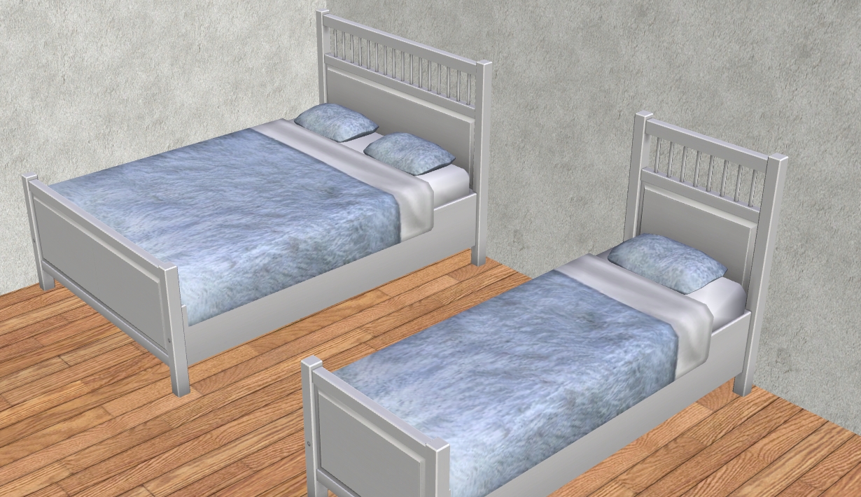 TheNinthWaveSims: The Sims 2 - Faux Fur Bedding