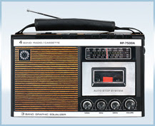 RISING Radio Cassette Recorder RISING