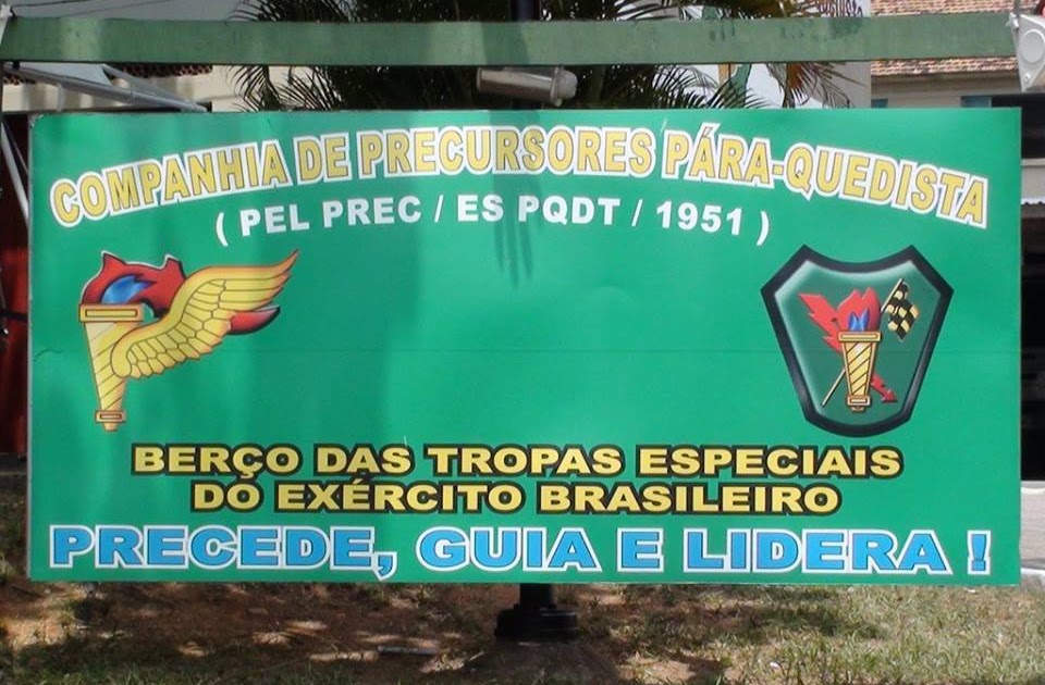 Companhia de Precursores Pára-quedista (Cia Prec Pqdt): Histórico