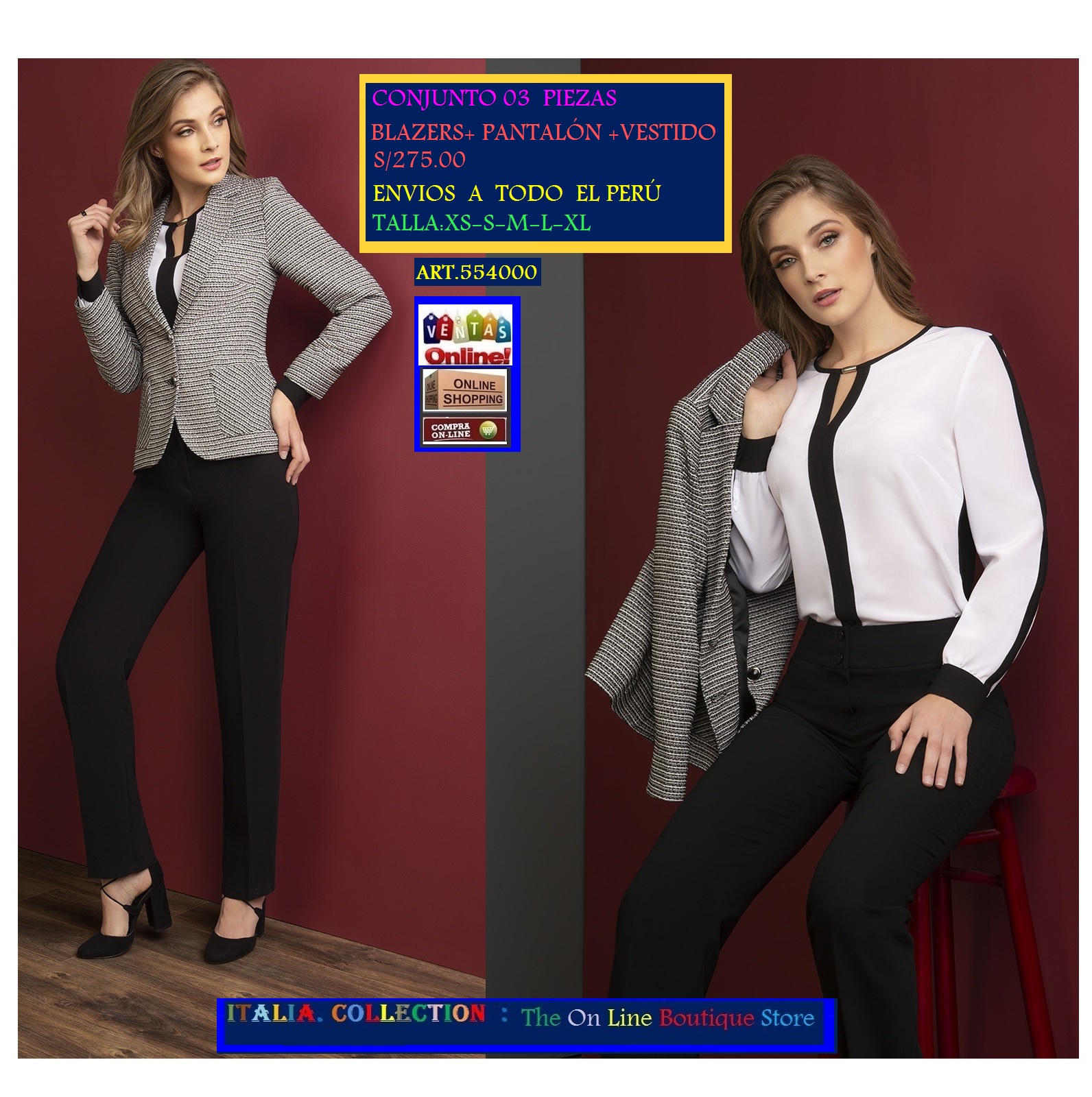 ITALIA.COLLECTION :UNIFORMES EJECUTIVOS DE MUJER - OFICINAS: UNIFORMES ...