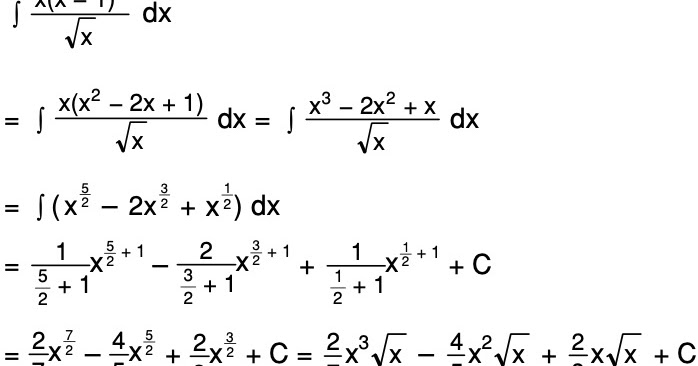 Yuk Mojok!: Integral X Akar X+1 Dx