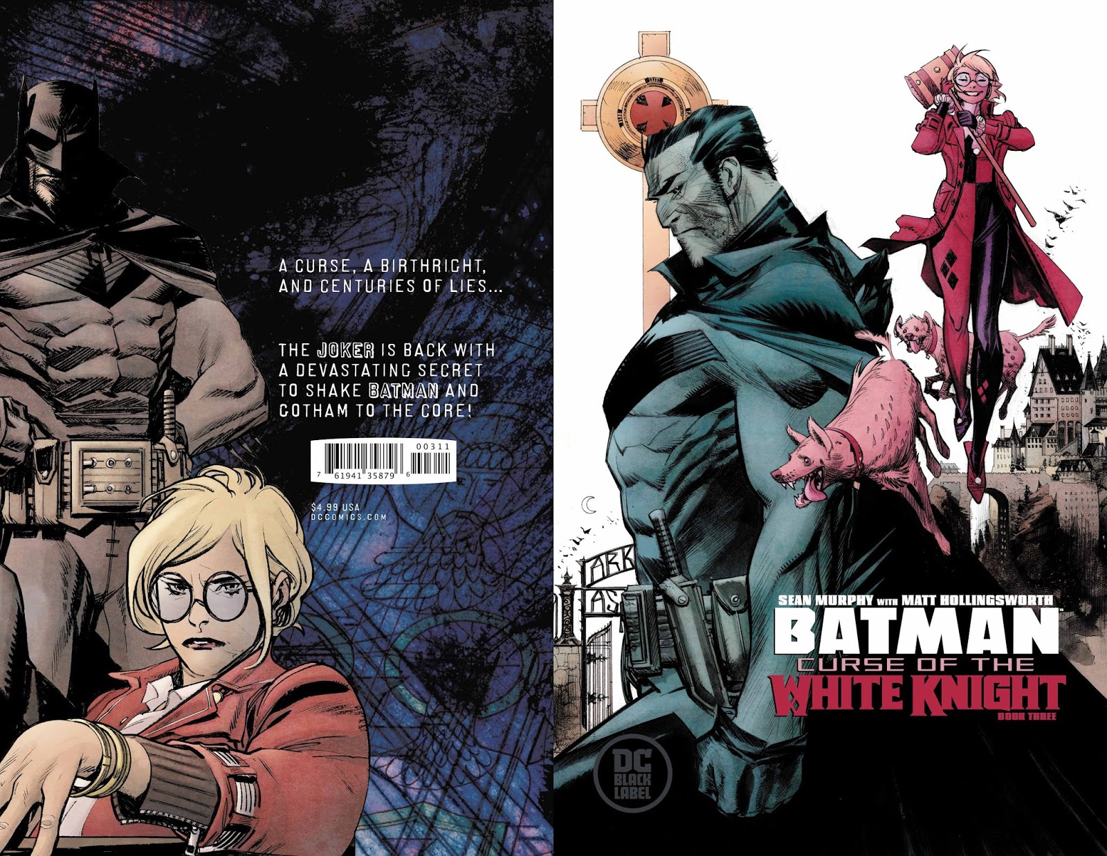 Weird Science DC Comics: PREVIEW: Batman: Curse of the White Knight #3