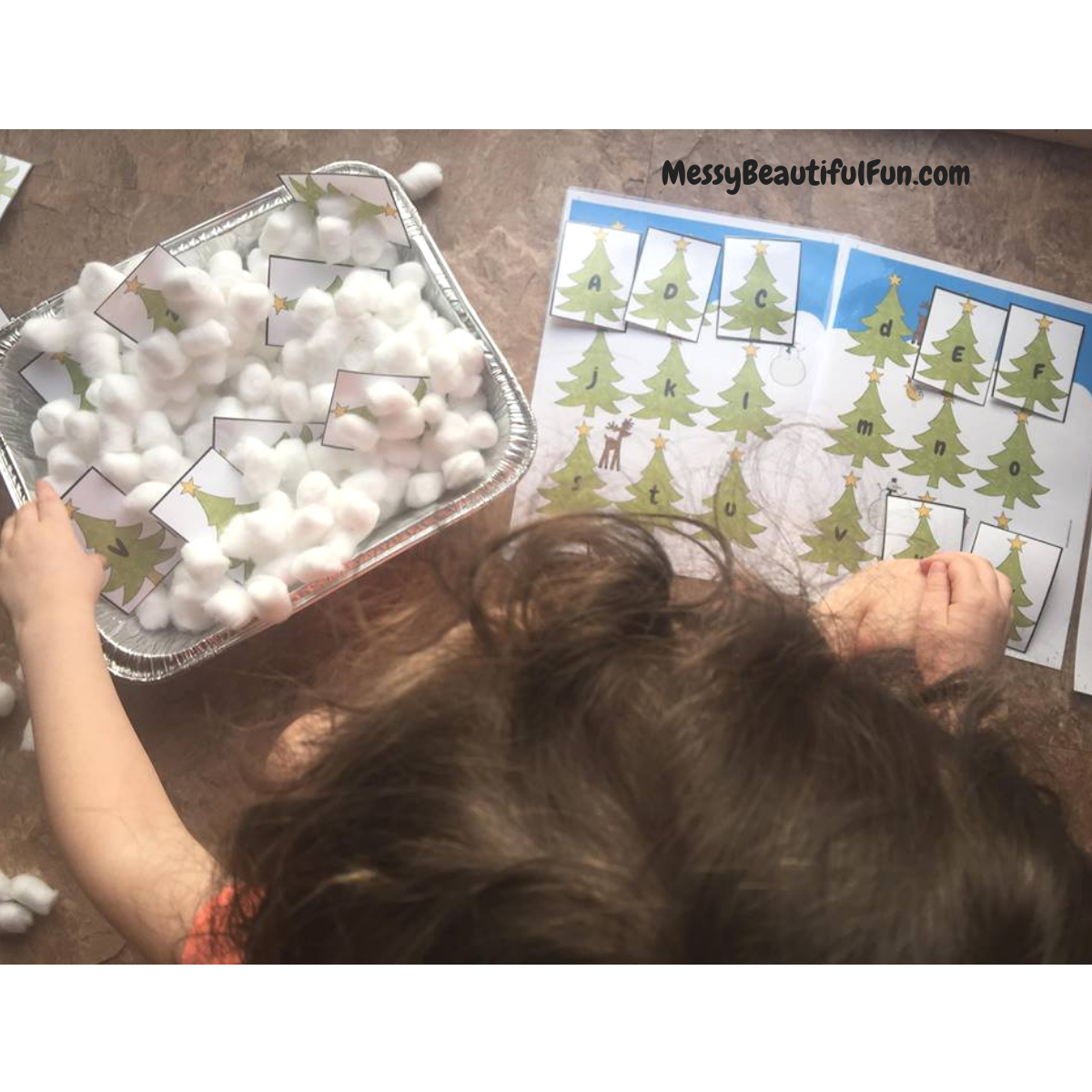 Messy, Beautiful, Fun: Lowercase Letters Match: A Free Printable ...