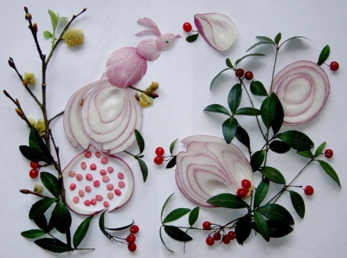 beautiful onion painting ~ easy origami instructions for kids crafts