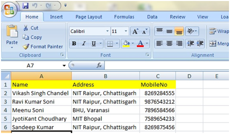 Dot Net Examples: HOW TO UPLOAD BULK EXCEL DATA IN SQL SERVER USING C#