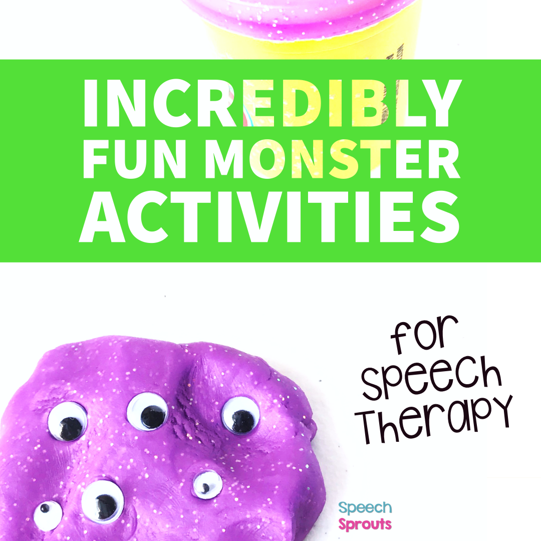 19 Incredibly Fun And Easy Preschool Speech Therapy Activities: Monster Theme - Speech Sprouts 19-incredibly-fun-and-easy-preschool-speech-therapy-activities-monster-theme-speech-sprouts
