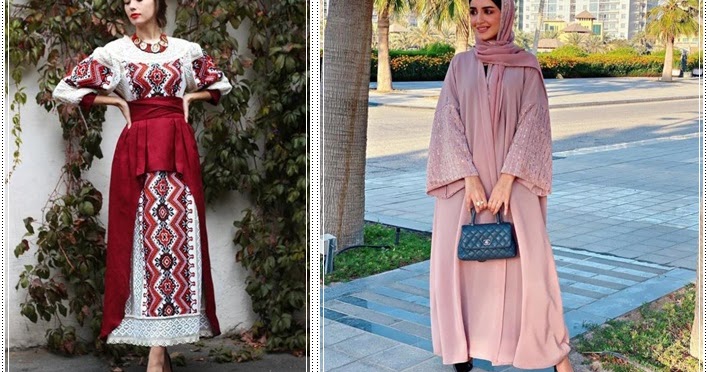 Arab galabia with modern designs suitable for Ramadan