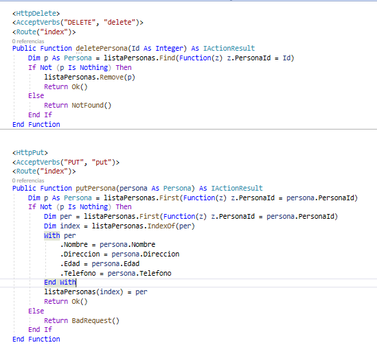 Ligth Knight Web Api Con Net Core En Vbnet Y Angular Parte I Web Api