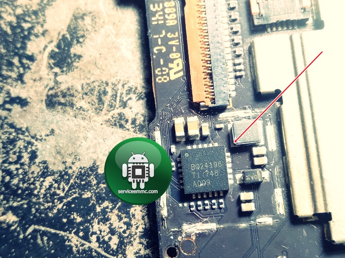 Kode dan Letak Ic Charger/Cas Original Redmi Note 4 Mediatek