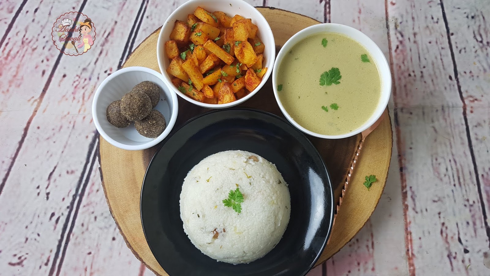 Navratri Fast Recipes: Varai Bhat, Shengdanyachi Amti and Crispy Potato ...