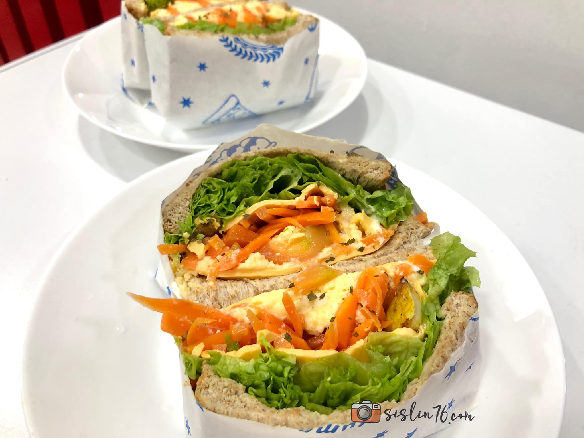 MENU SARAPAN SIHAT WANPAKU SANDWICH WRAP