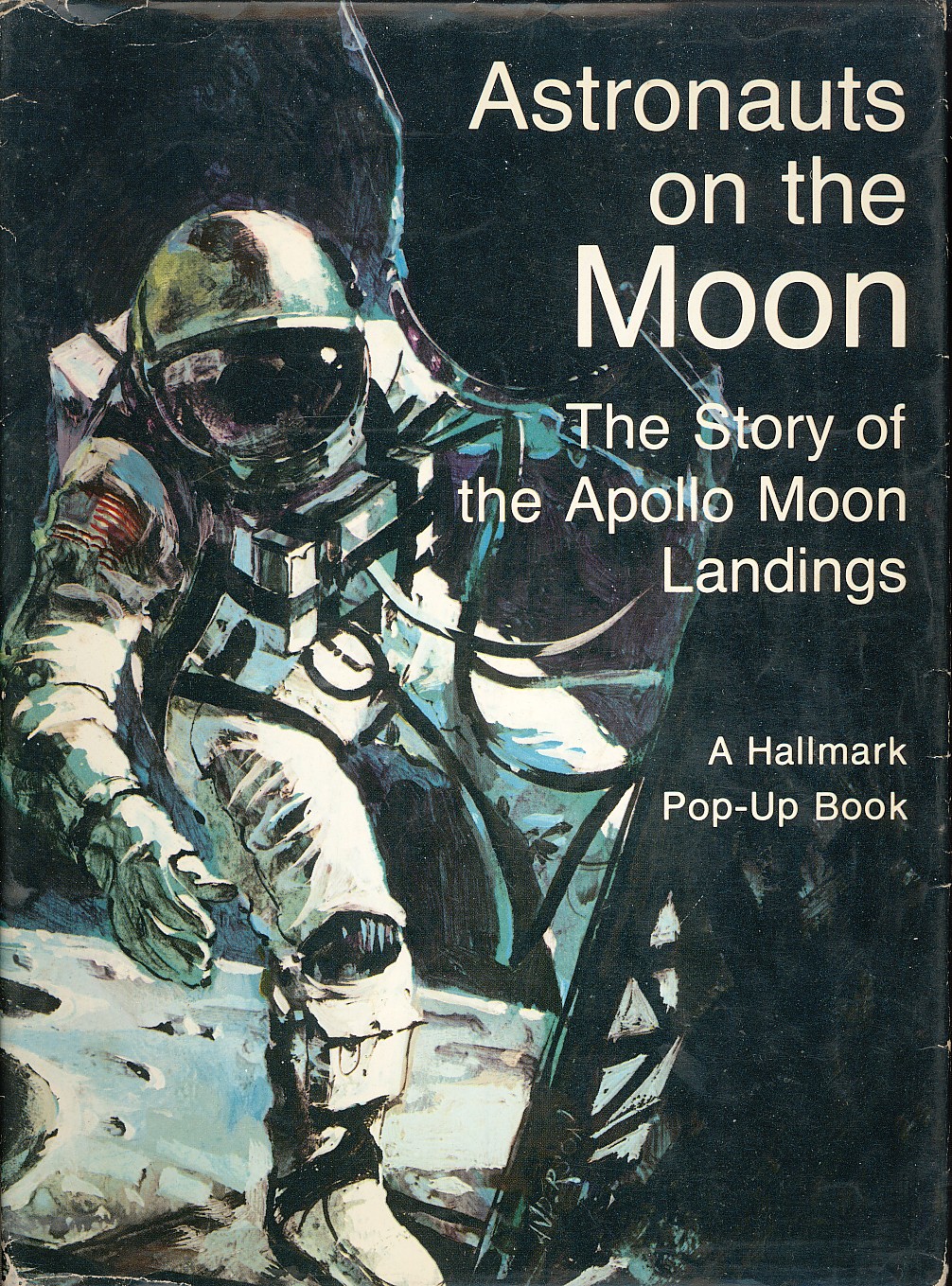 Dreams of Space - Books and Ephemera: Astronauts on the Moon (1970)