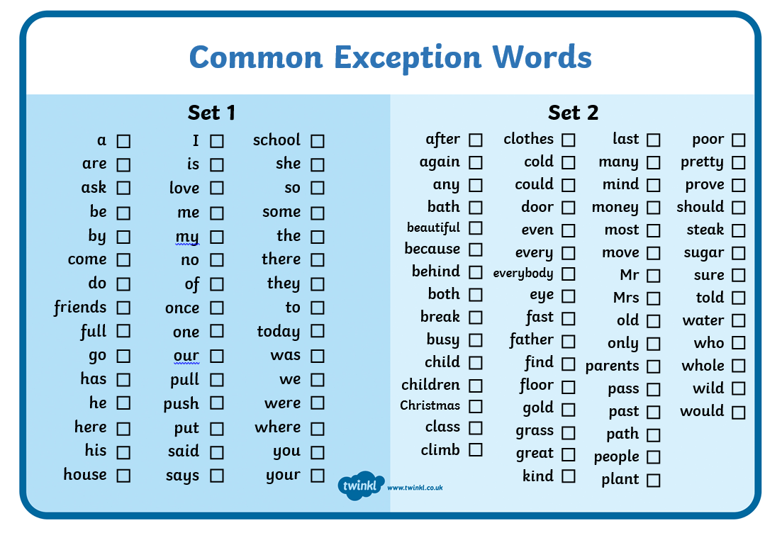 Broadford Year 1/2: Year One- Spelling test at home
