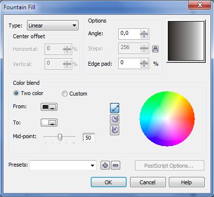 ZTX: Cara membuat desain Bingkai Foto di Corel Draw 12