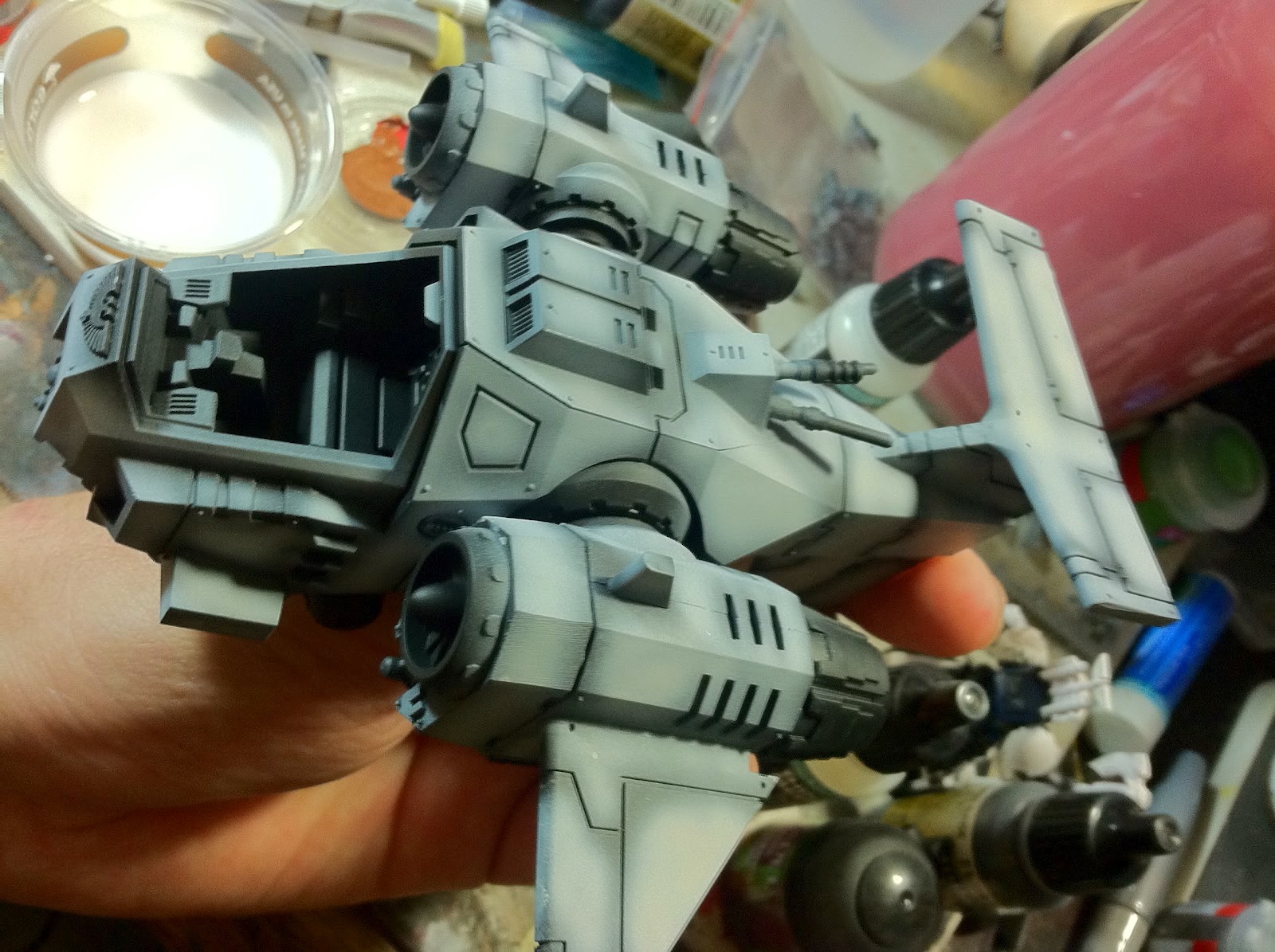 The Hammer of Wrath: H.O.W. TO: Airbrushing a vehicle using the Pre ...