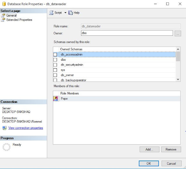 Ingeniería Systems: Permisos y Usuarios en SQL Server - 1 de 2 Ingeniería Systems: Permisos y Usuarios en SQL Server - 1 de 2