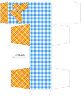 Don't Eat the Paste: Butterfly Plaid and Gingham Gift Boxes 2x2