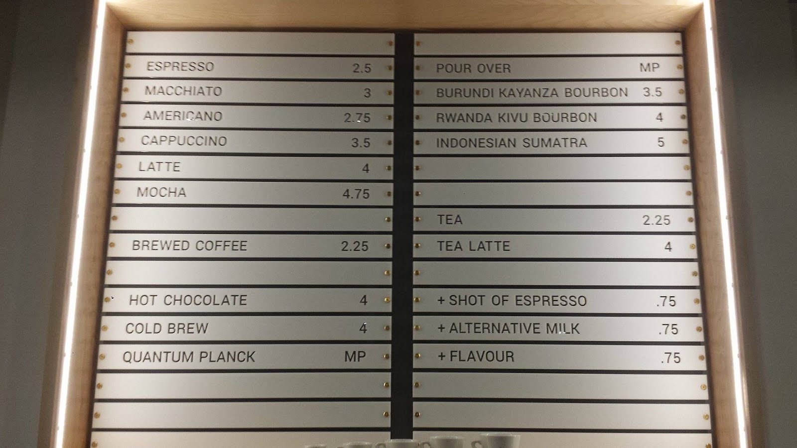 The Toronto Cafe and Food Blog: Quantum Coffee