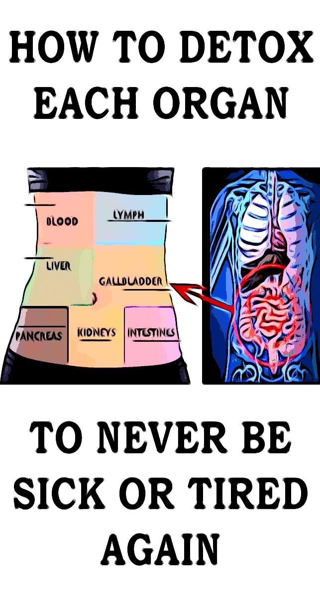 Here Is How to Detox Every Organ to Never Be Tired or Sick Again ...