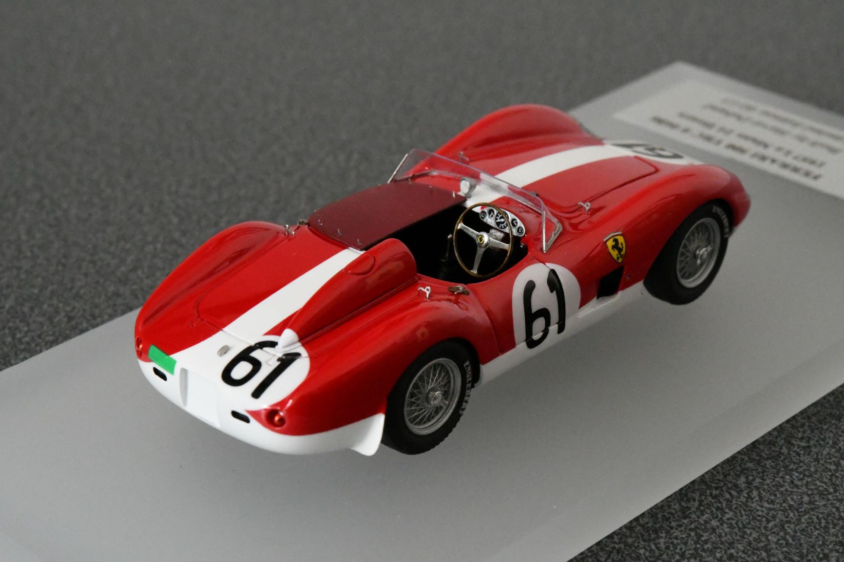 Speciale serie montata di Hervé Duband sul kit Ferrari 500TRC ...