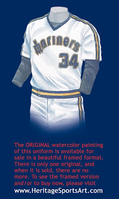 Seattle Mariners Uniform and Team History | Heritage Uniforms and ...