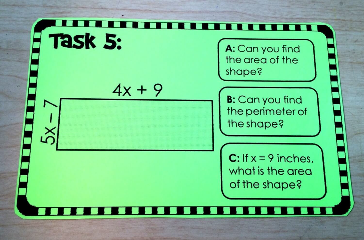 Scaffolded Math and Science: Fun ideas for teaching summer school algebra