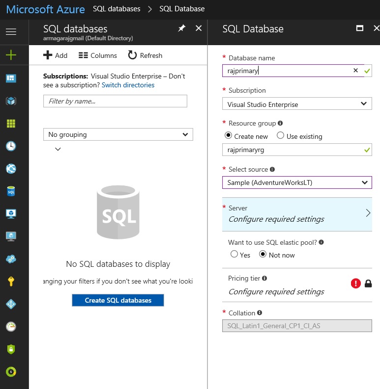 Sql And Sql Only Sql Azure Databases Active Secondary How To Configure Part 1 6455