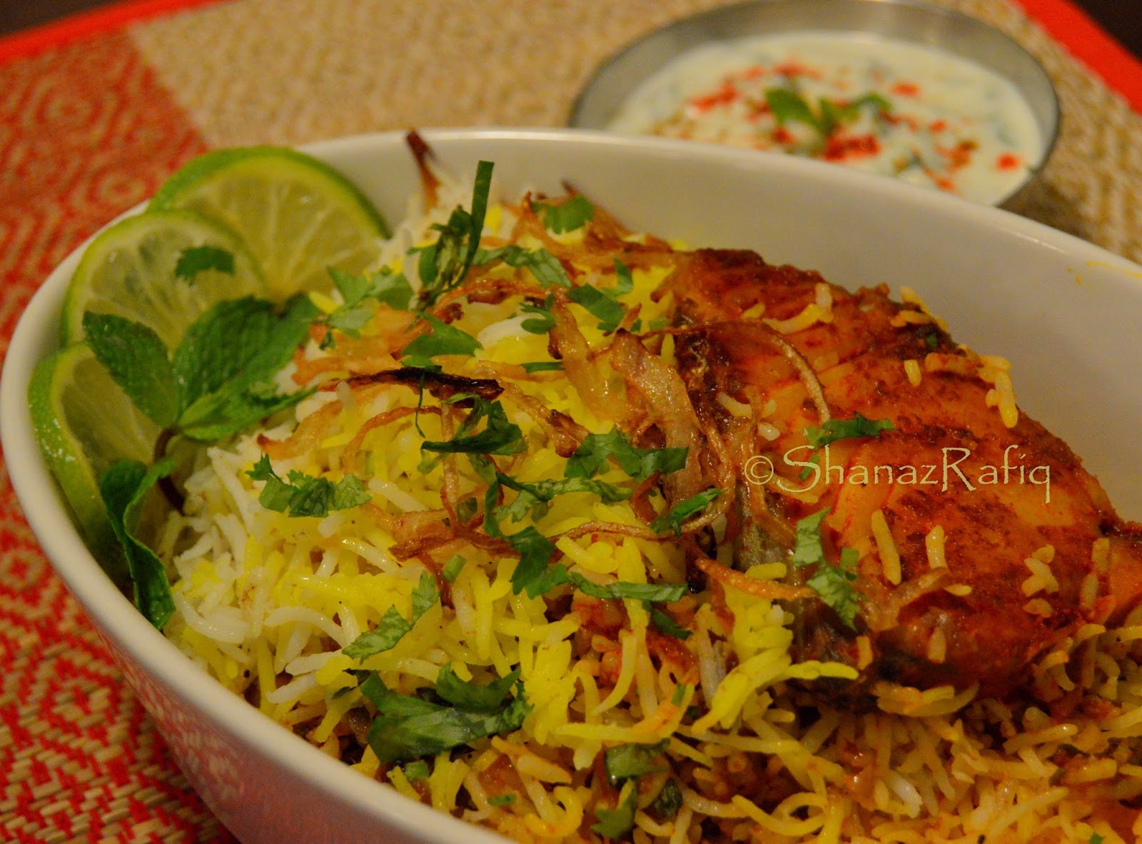 Anjass Cook: Fish Biryani | Spicy King Fish Biryani