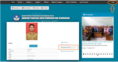 Cara Update Surat Tugas Operator Sekolah di SDM | DATA SIM PKB