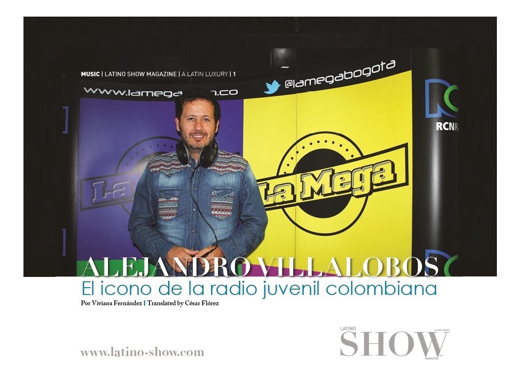 LATINO SHOW MAGAZINE: ALEJANDRO VILLALOBOS