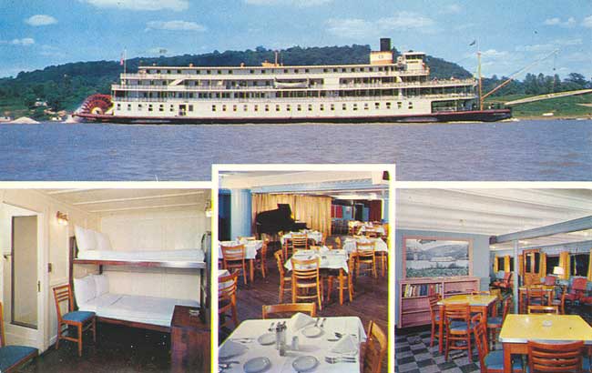 POSTCARDY: the postcard explorer: Delta Queen Trip