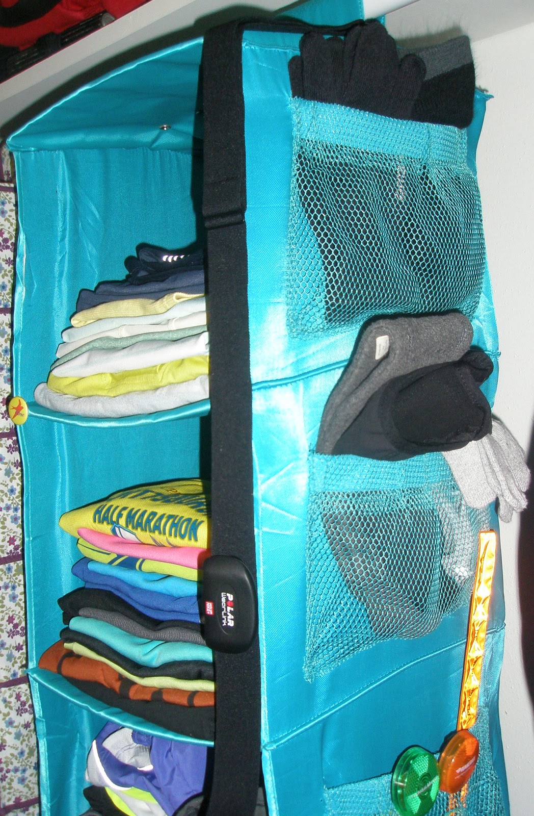 the adventures of grammarissa: How to Organize Your Running Gear