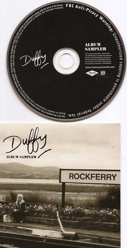 Duffy News and Memorabilia: Duffy Rockferry Album Samplers (DUFFY2)