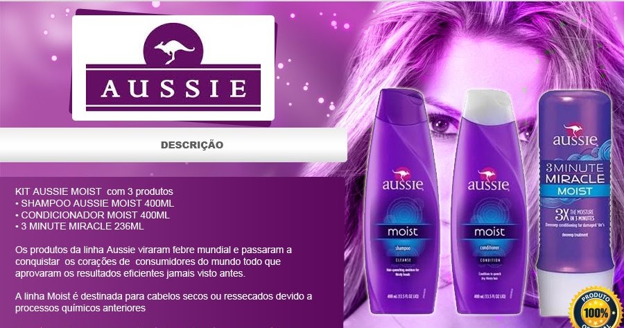 Usei produtos da linha Aussie e olha o que aconteceu com o meu cabelo ...