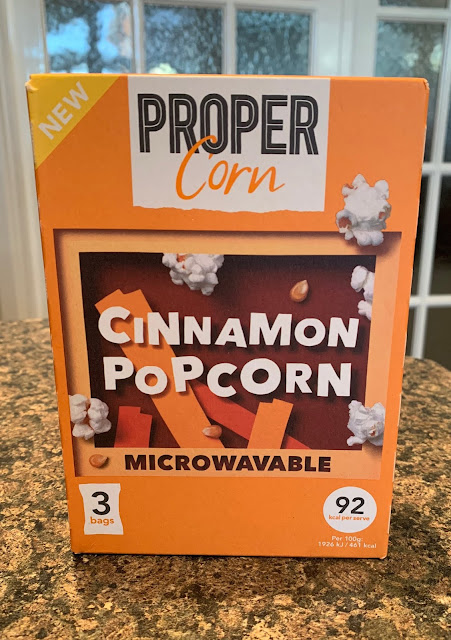 FOODSTUFF FINDS: Proper Corn Microwavable Cinnamon Popcorn (Asda) By ...