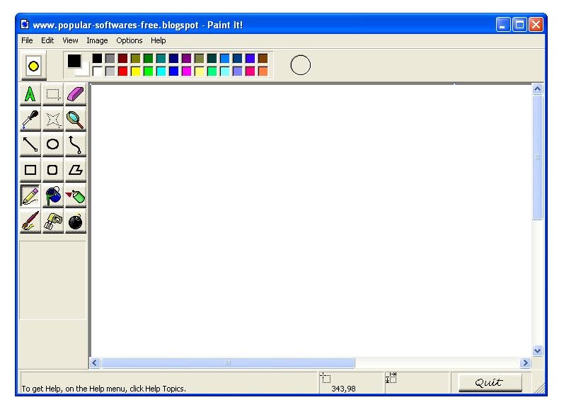 Popular Softwares, Games & Cartoons!: Paint it! For Kids! Free Download