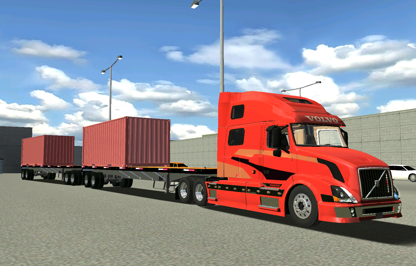 Bienvenidos Invasores : Full de Contenedores Plana Wabash