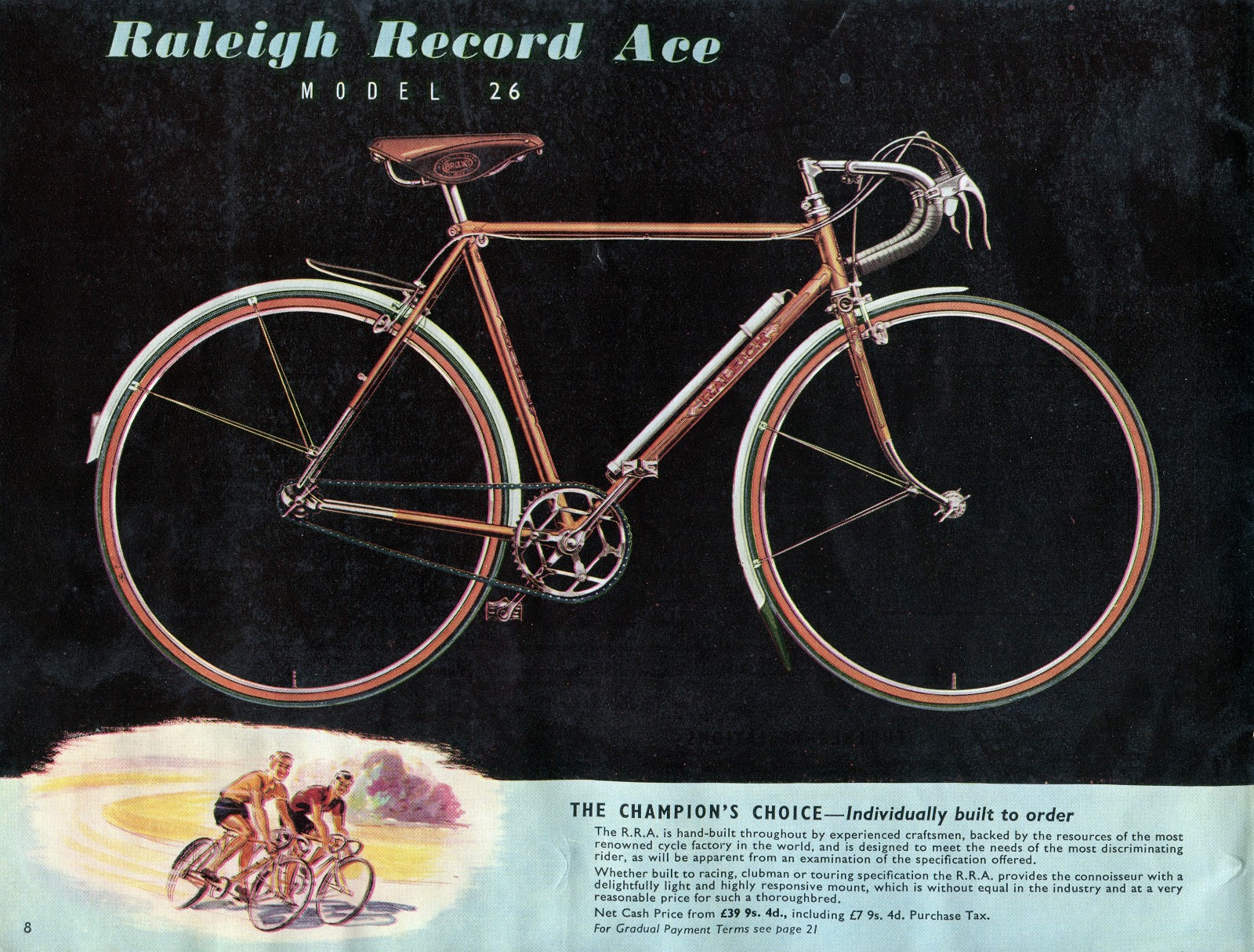ON THE DROPS: Raleigh Record Ace (RRA) 1947-1954